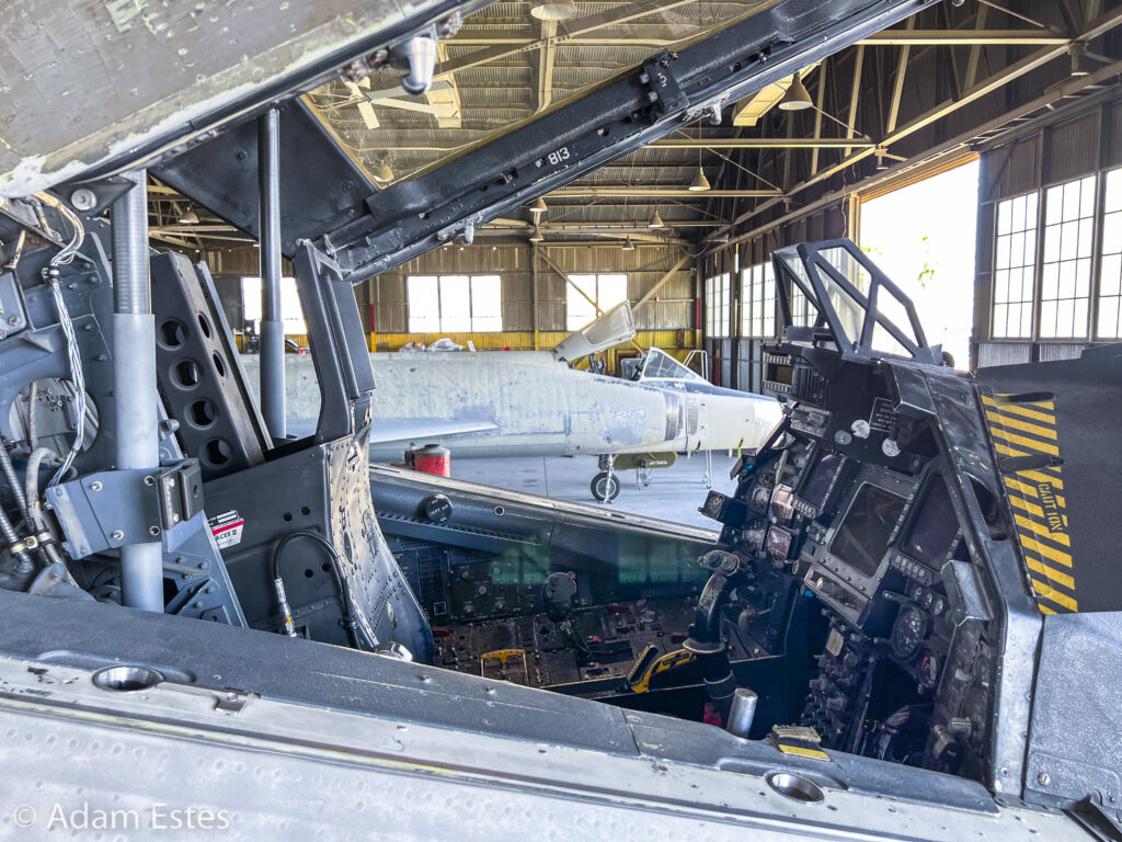 Restoring F-117A Nighthawk "Toxic Avenger" at Castle Air Museum
