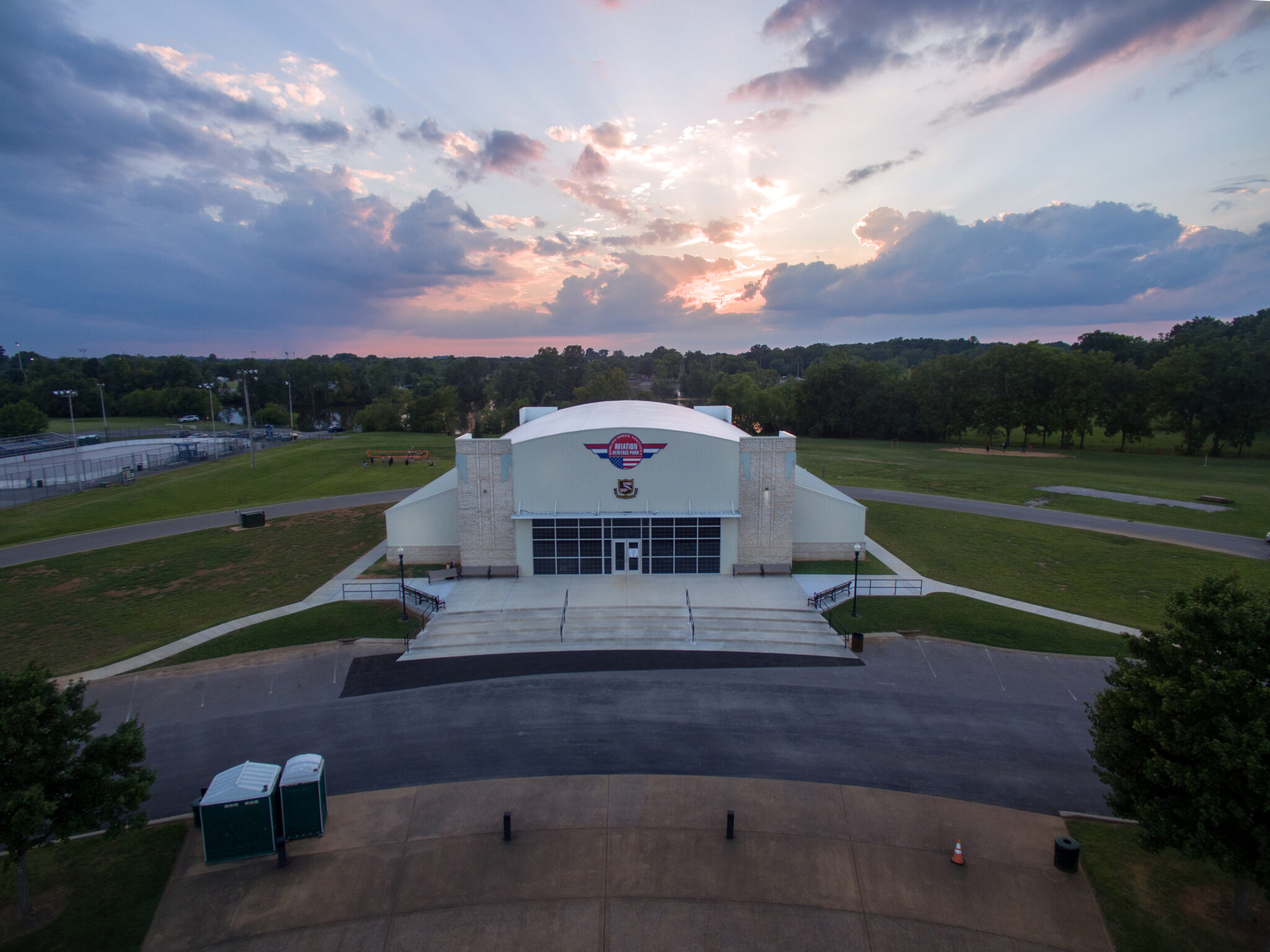 Aviation Heritage Park Ribbon Cutting and Museum Opening